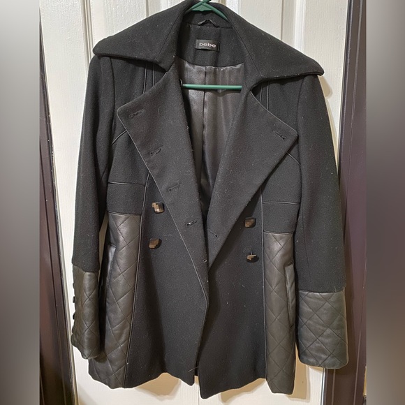 bebe | Jackets & Coats | Vintage Bebe Pea Coat | Poshmark